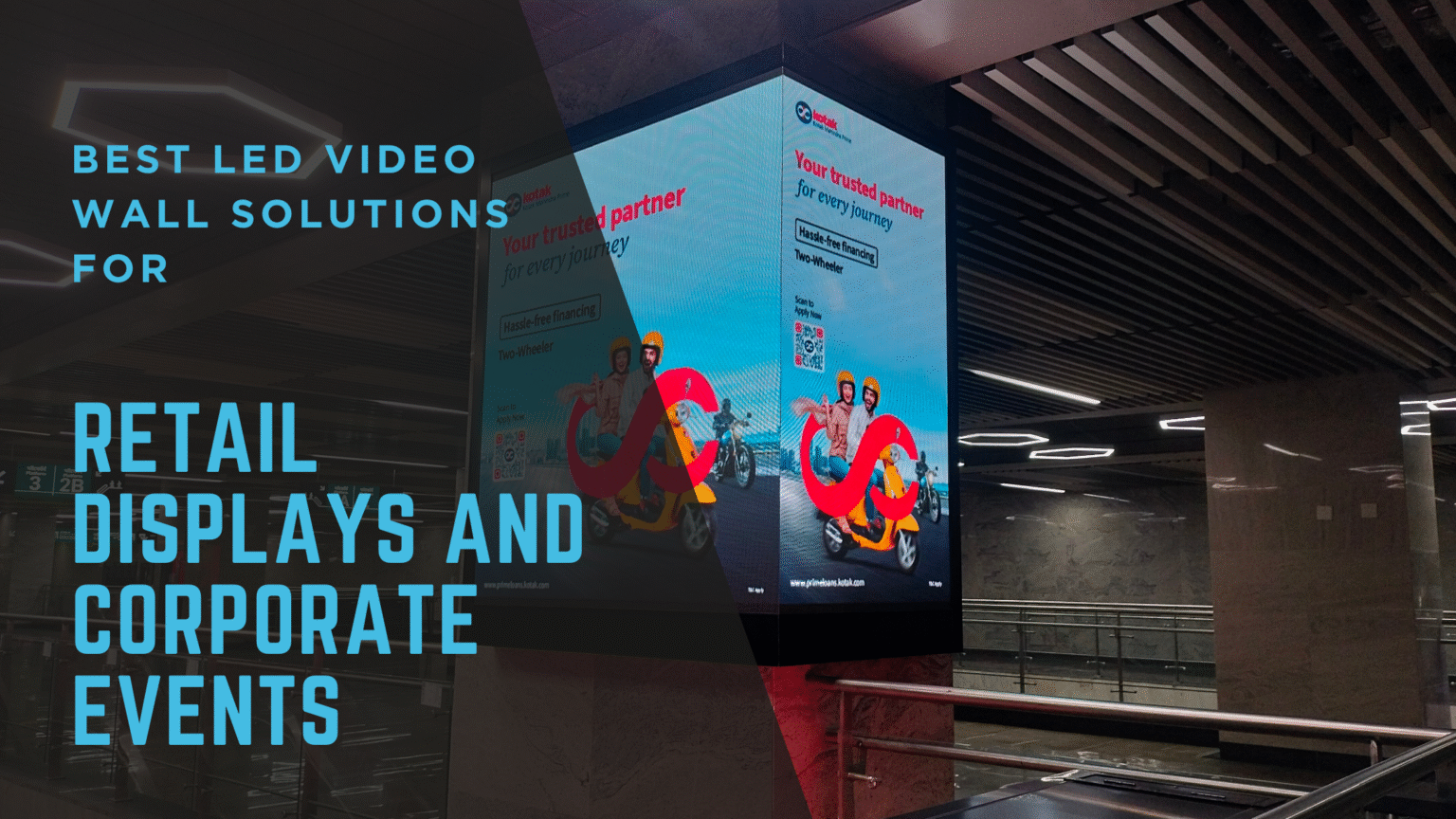 LED Video Wall Solutions for Retail | Active LED Display Screens